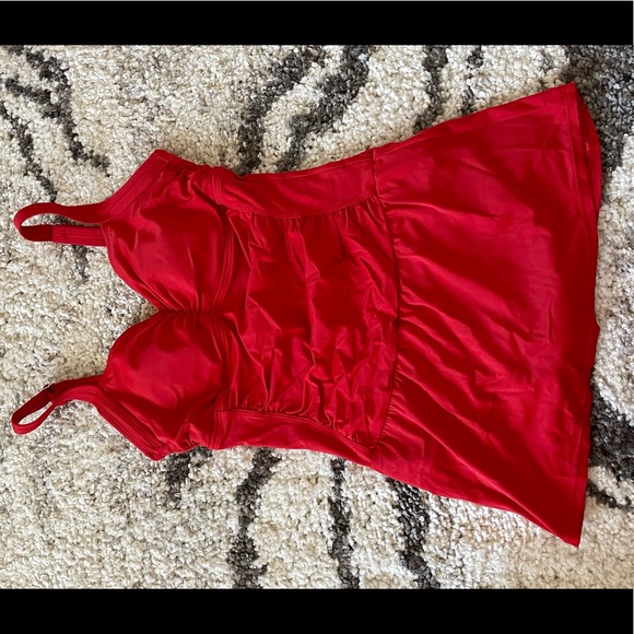 Jantzen | Swim | Red Swim Dress | Poshmark
